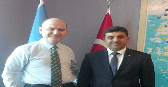 Halil Bulut Süleyman Soylu'yu ziyaret etti - YEREL - Urfa Haber 63